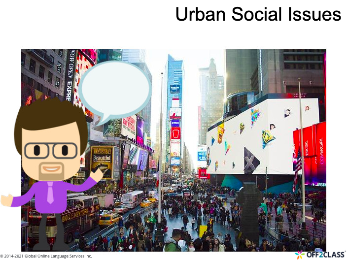 Speaking - Urban Social Issues - An ESL/ELL Lesson Plan | Teaching ...