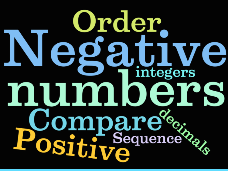 UKS2 Year 5 And Year 6 KS3 Maths Negative Numbers 3 Lessons