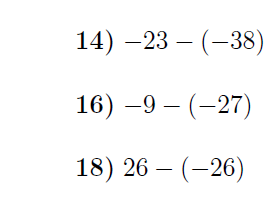 Subtracting integers worksheets (with solutions) | Teaching Resources
