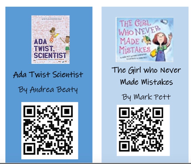 Digital Bookshelf for areas of Continuous Provision (QR code bookmarks ...