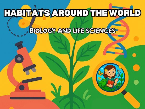 Habitats Around the World Reading Comprehension Passages & Questions ...