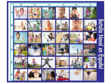 Childhood Activities 6 Spanish Photo Game Bundle | Teaching Resources