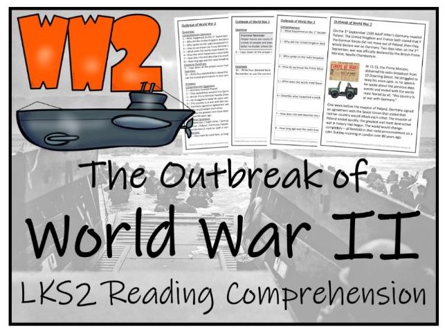 LKS2 World War II Reading Comprehension Bundle | Teaching Resources