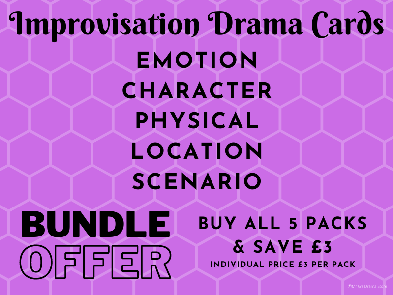 Drama Improvisation Cards | Teaching Resources