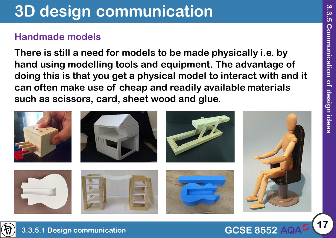 AQA GCSE Design and Technology 3.3: Designing and making principles ...
