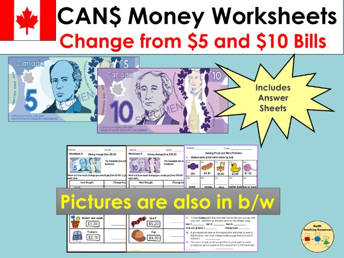 making-change-canadian-money-worksheet-making-change-to-10-with