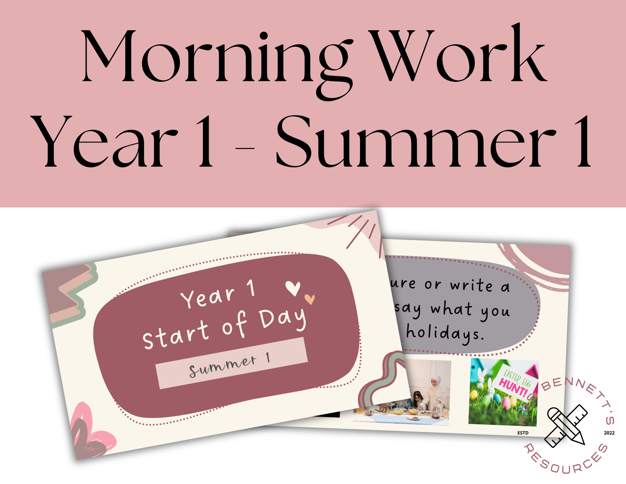 Year One Start the Day | 5 Minute work | Morning Work - Summer 1 ...