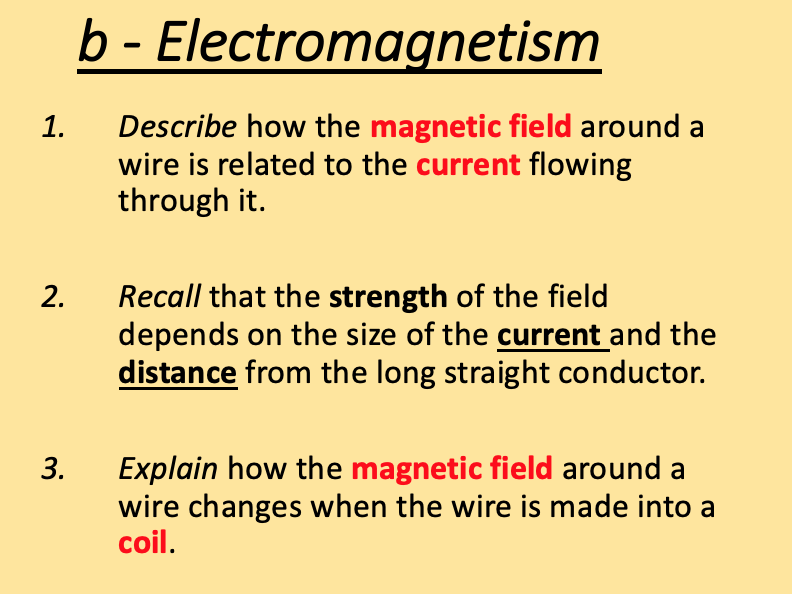Gcse Physics Electromagnetism