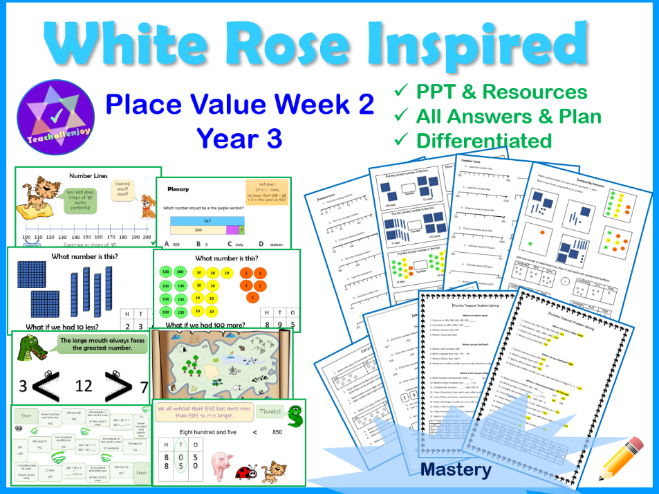 Place Value Year 3 Lessons Week 2 | Teaching Resources