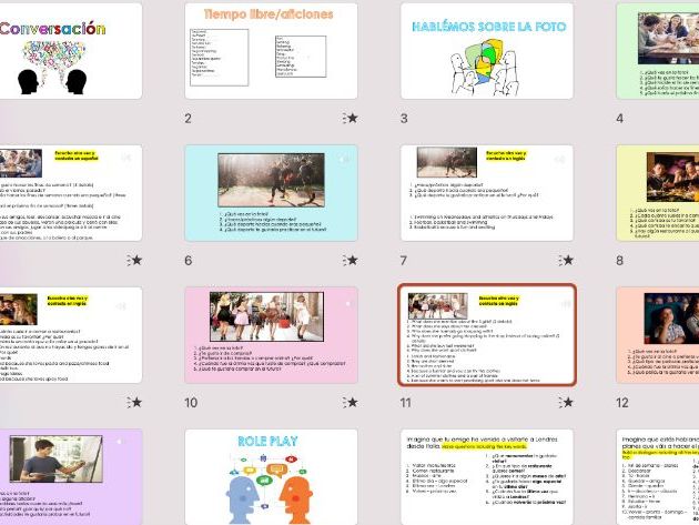 Speaking/conversación | Teaching Resources