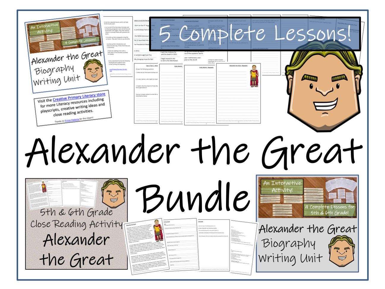 UKS2 History - Alexander the Great Reading Comprehension & Biography ...