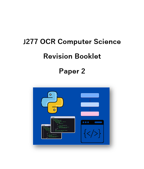OCR GCSE J277 Computer Science Revision Booklet Paper 2 | Teaching ...