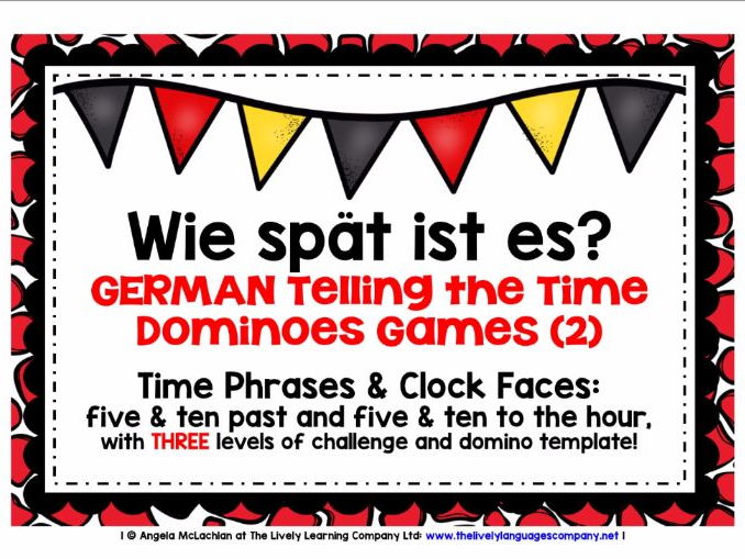 Primary German teaching resources: Basics | TES