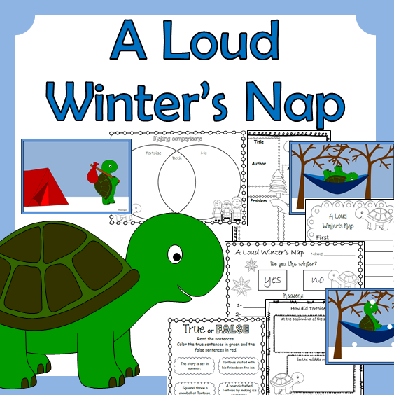 A Loud Winter's Nap book companion and sequencing | Teaching Resources