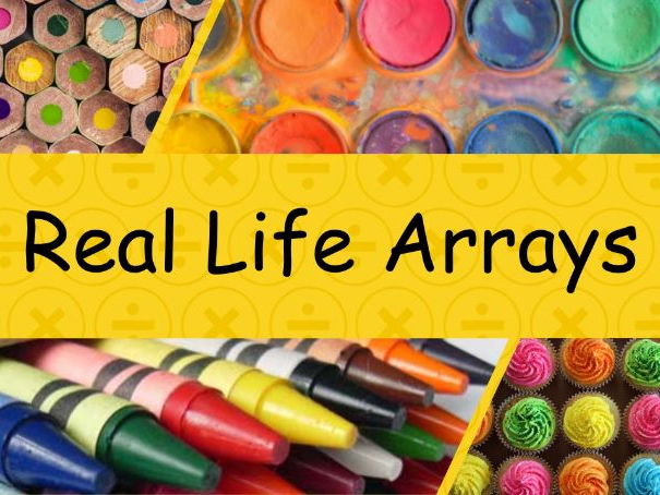 Real Life Arrays Powerpoint | Teaching Resources Real Life Arrays Powerpoint | Teaching Resources
