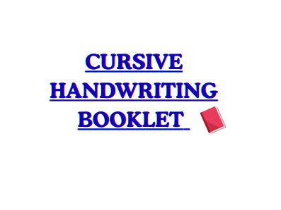Cursive Handwriting Practice Booklet (Tracing a-z Letters) / Editable ...