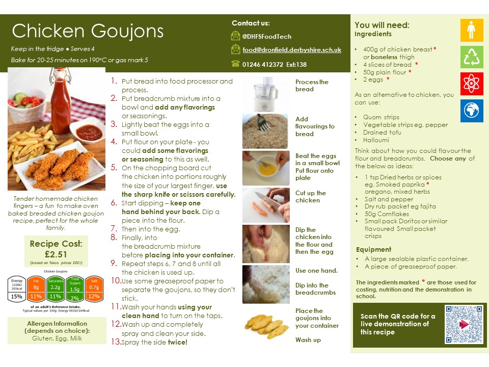 KS3 Recipe Selection | Teaching Resources