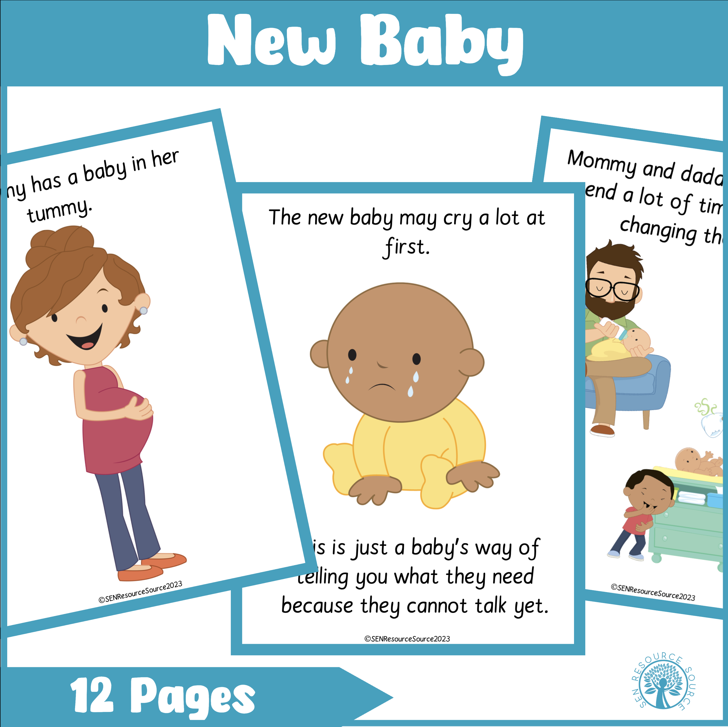 New Baby Brother or Sister Social Story | Teaching Resources