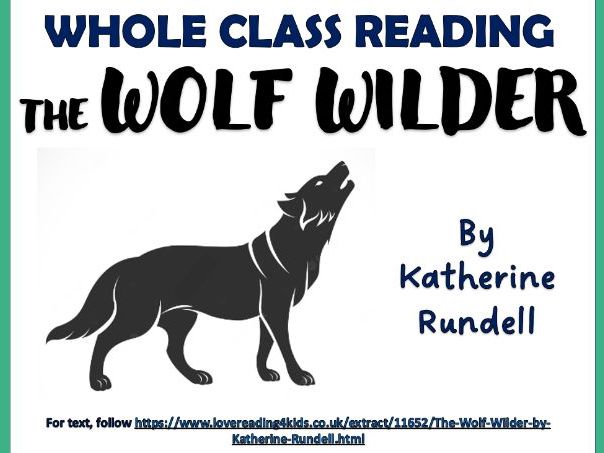 The Wolf Wilder - Reading Comprehension Lesson! | Teaching Resources