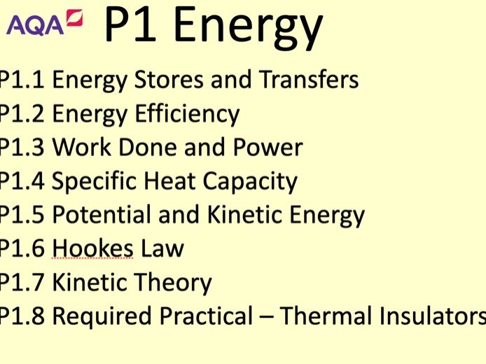 P1.2 Energy Efficiency and Sankey Diagrams | Teaching Resources