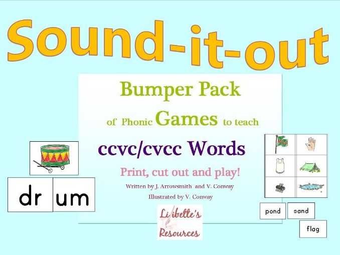 Consonant Blends Phonics Games | Teaching Resources