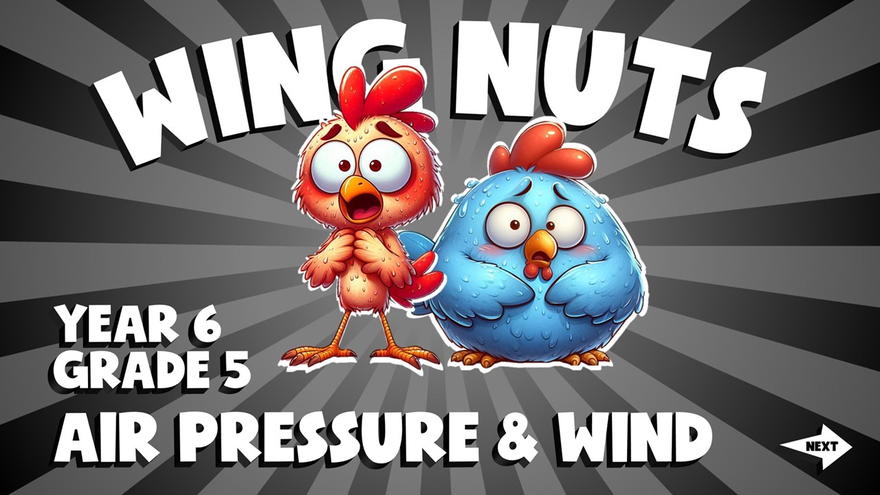 Air Pressure & Wind WING NUTS Science Game | No-Prep Year 6 Review ...