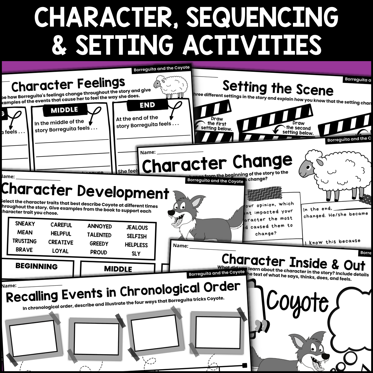 Borreguita and the Coyote Read Aloud Book Companion Activities for IRA ...