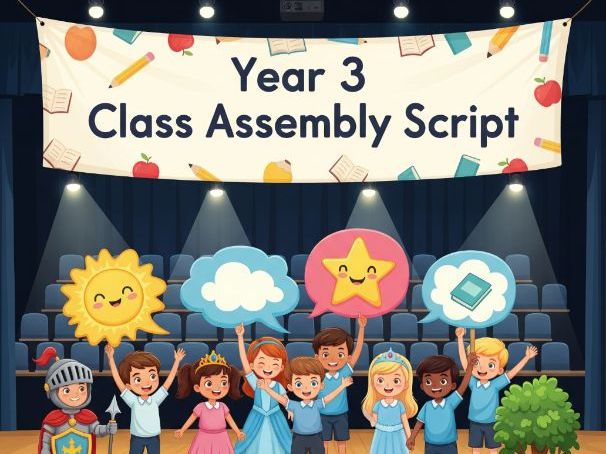 Year 3 Class Assembly Script | Teaching Resources