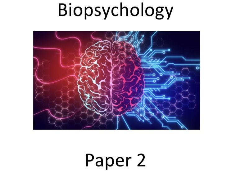 AQA A-Level Psychology Biopsychology booklet | Teaching Resources
