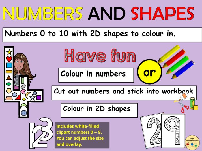 Early years number resources