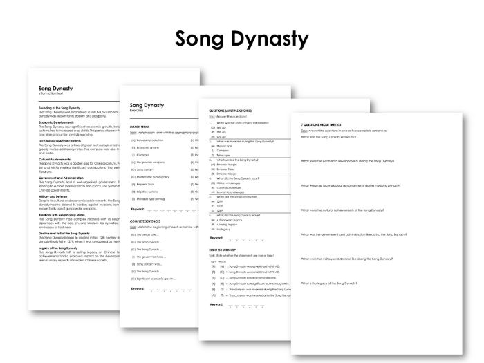 Song Dynasty | Teaching Resources