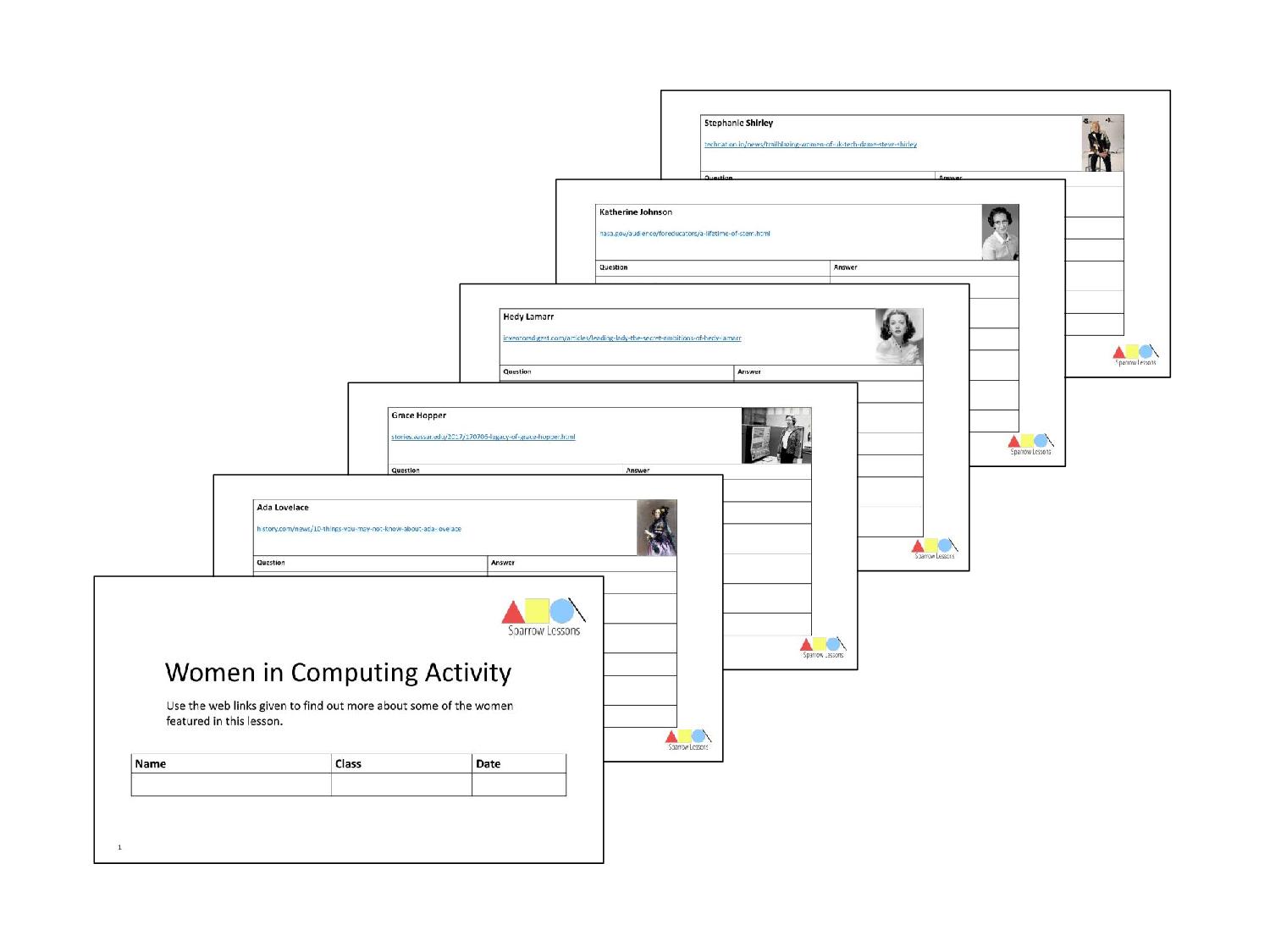 Women in Computing | Teaching Resources