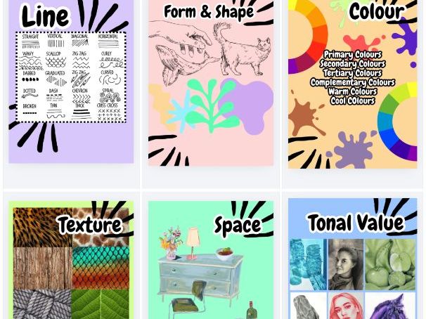 Classroom Art Elements Posters | Teaching Resources