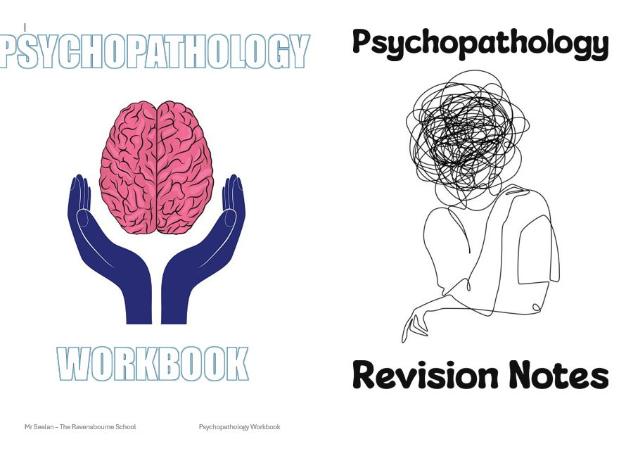 AQA Psychology A Level - Psychopathology Revision Pack | Teaching Resources