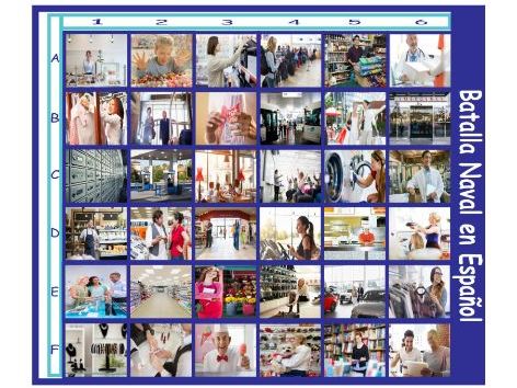 Places and Buildings 6 Spanish Photo Game Bundle | Teaching Resources