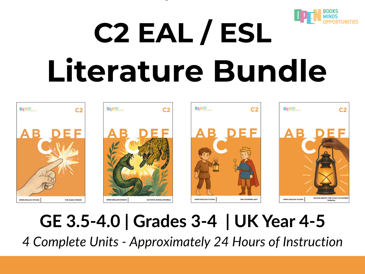 C2 EAL / ESL Literature Bundle (GE 3.5–4.0) | Teaching Resources