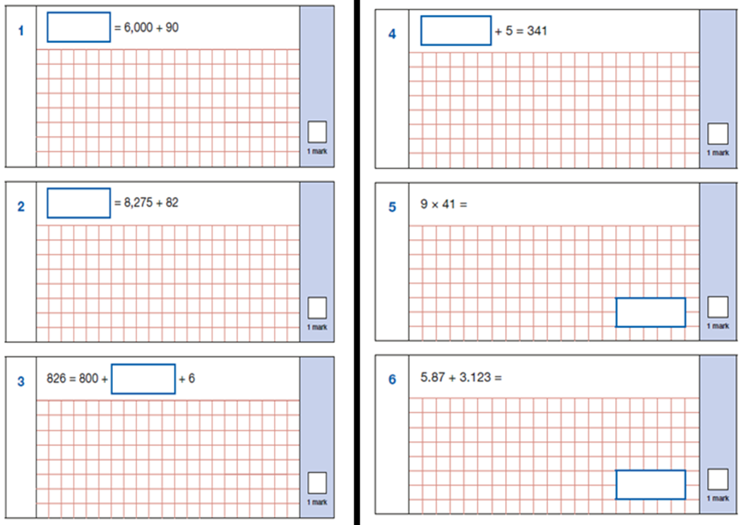 YEAR 6 SATS MATHS PAPER 1 2019 CONDENSED SO LESS PRINTING WORD AND