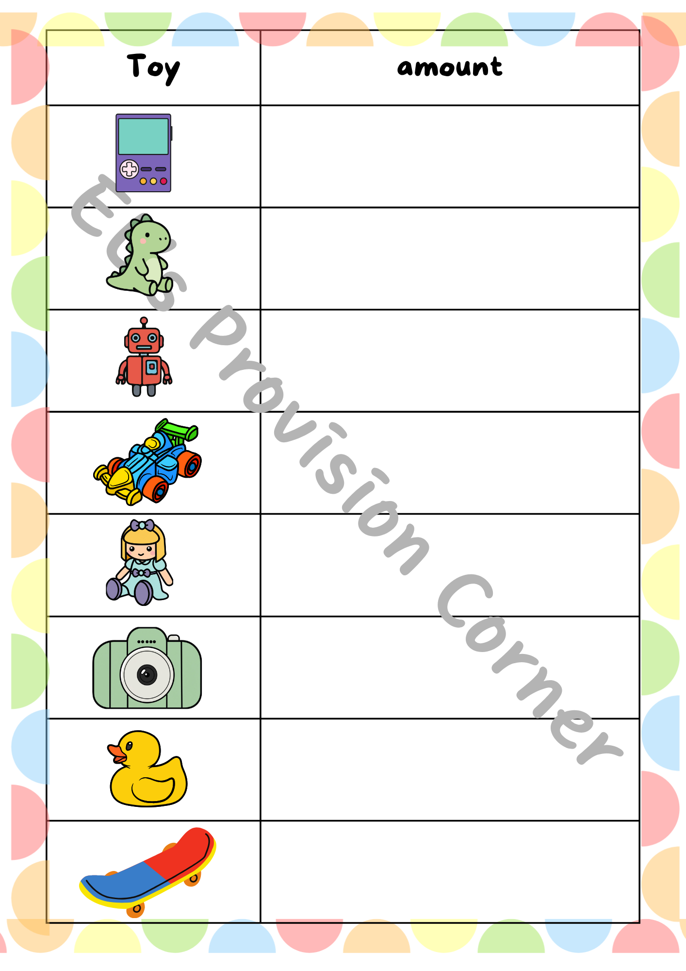Toy shop hunt- Money- coins- total amounts- continuous provision ...