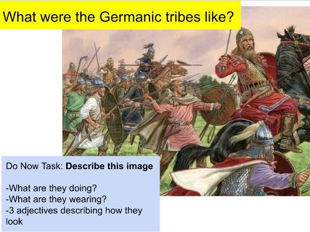 Germanic Tribes - 8 Lesson Package. Suitable for Yr 6-8 students ...