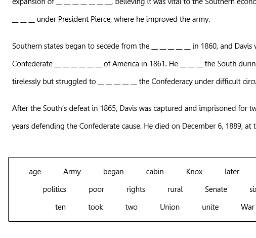 Jefferson Davis - Abraham Lincoln: highly differentiated and flexible ...