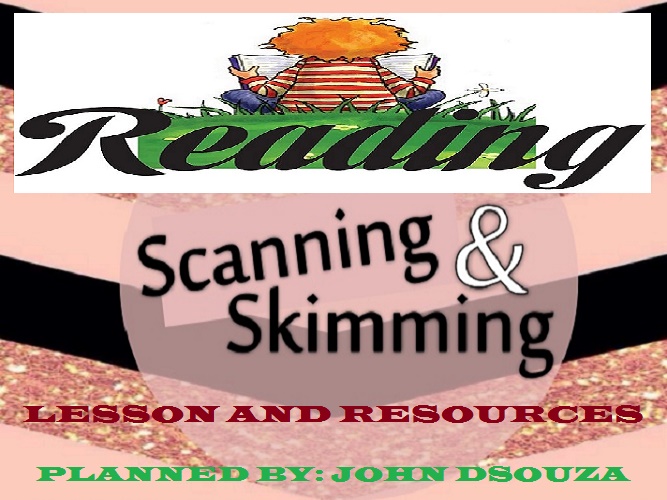 SKIMMING SCANNING CLOSE READING LESSON AND RESOURCES Teaching Resources