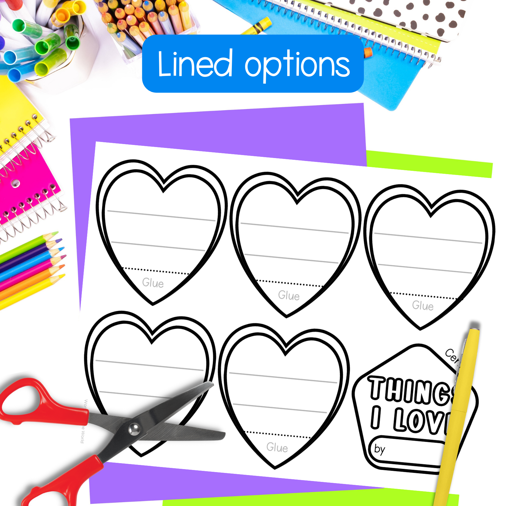 Valentine's Day things I love flower writing craft activity | Teaching ...