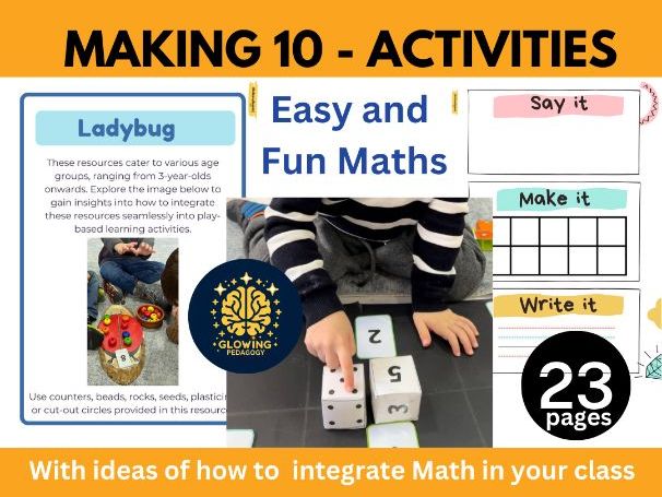 Making 10 Games and Activities Easy and Fun Math | Teaching Resources