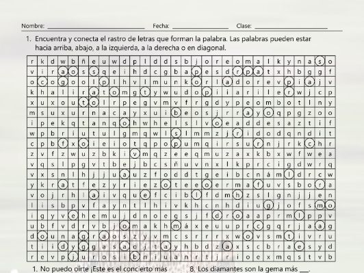 Superlative Adjectives Wacky Trails Spanish Worksheet | Teaching Resources