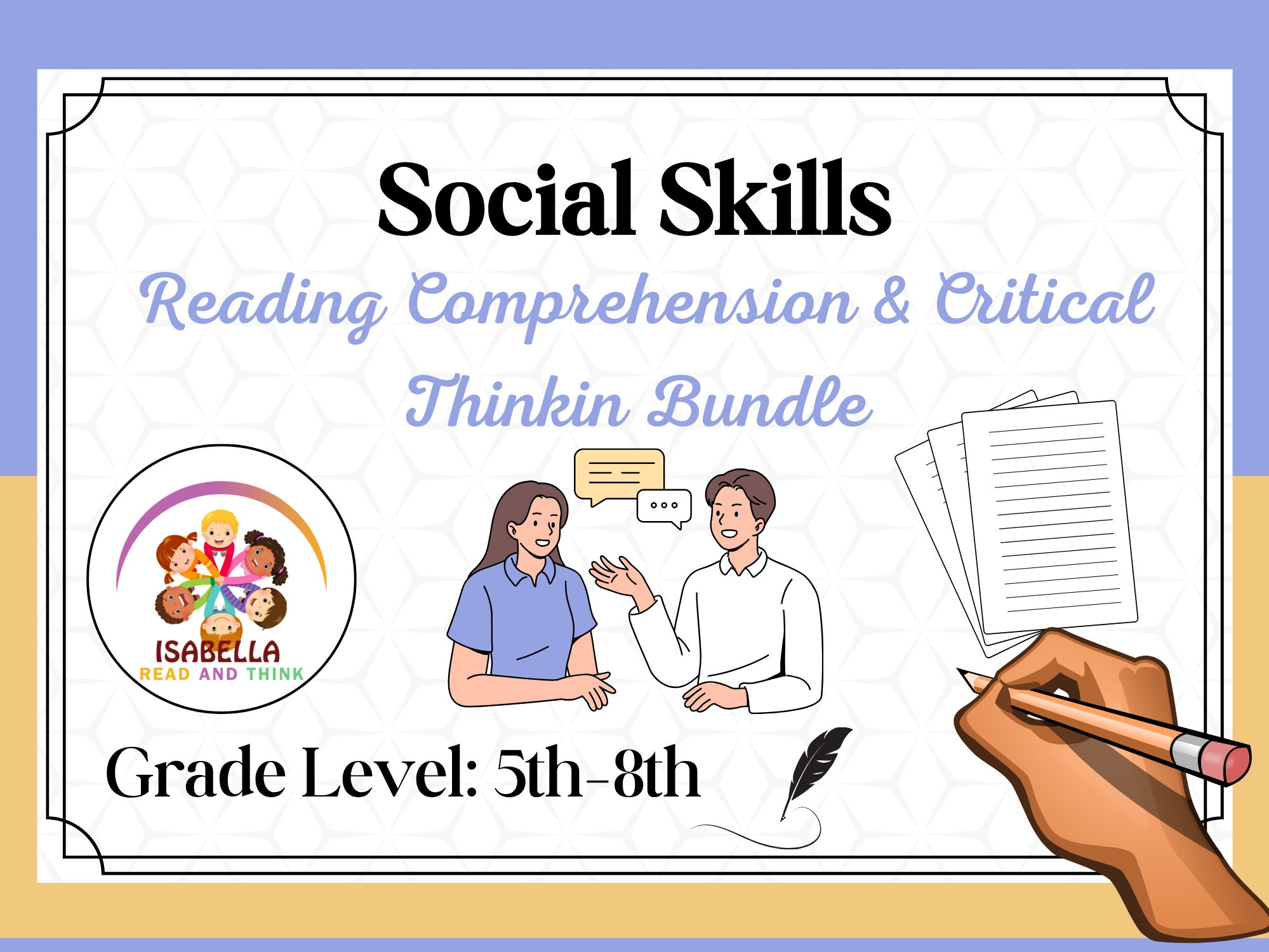 Social Skills : Reading Comprehension Passages & Questions Worksheets ...