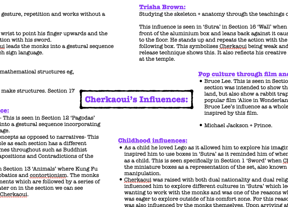 AQA A-Level Dance, Section B - Full study package | Teaching Resources