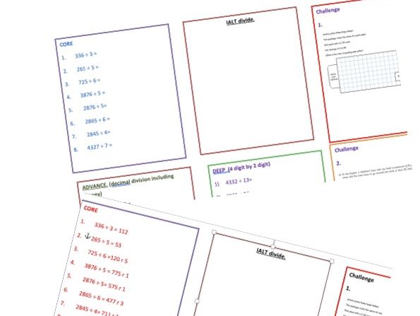 Year 5 division | Teaching Resources