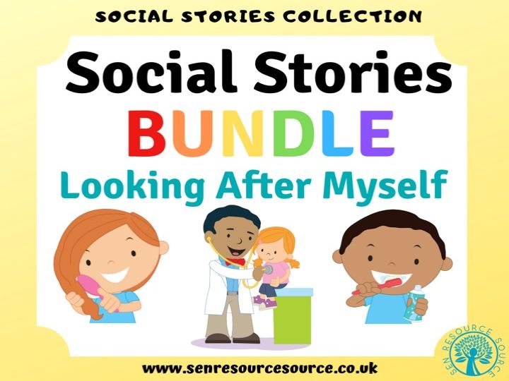 Looking After Myself Social Story Bundle | Teaching Resources