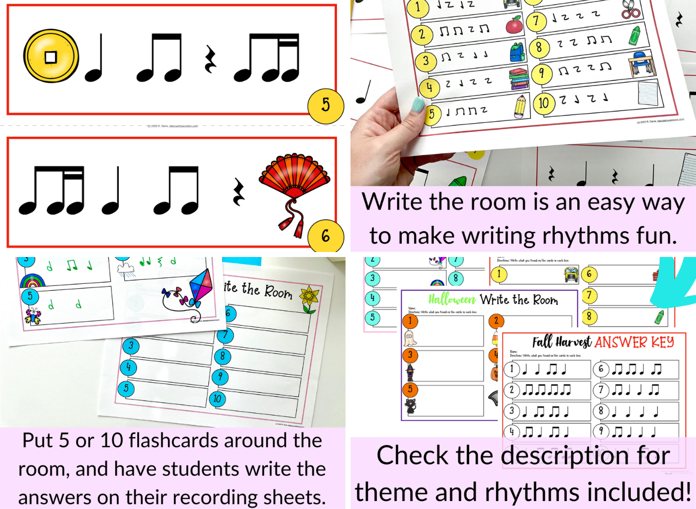 Lunar New Year Ti Tika + Tika Ti Write the Room for Music Rhythm ...