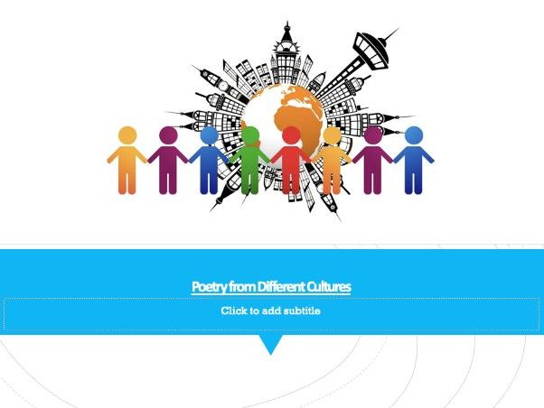 KS3 Remote Learning Bundle/ Unit- Different Cultures Poetry | Teaching ...